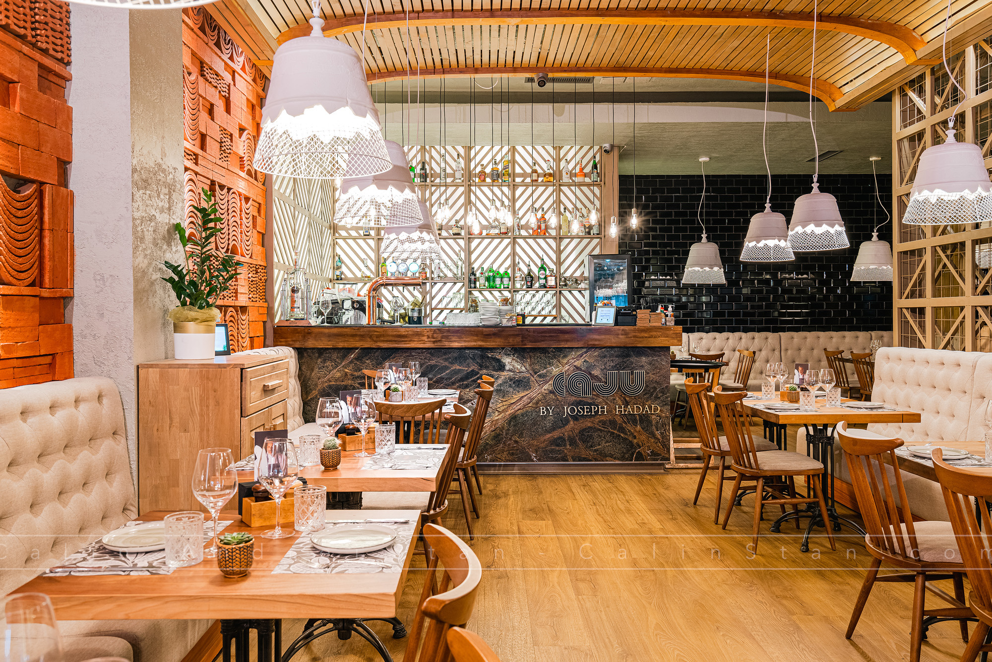 Fotografii pentru restaurantele Mace și Caju