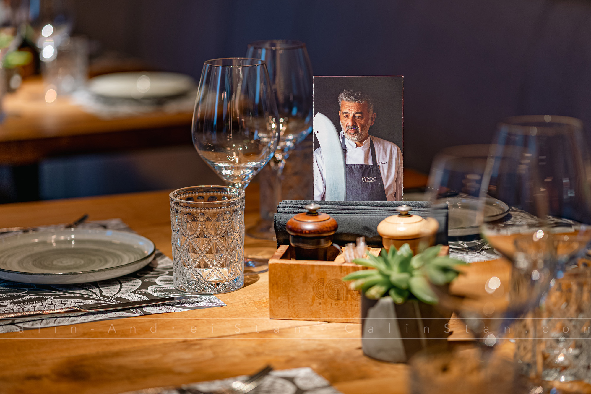 Fotografii pentru restaurantele Mace și Caju