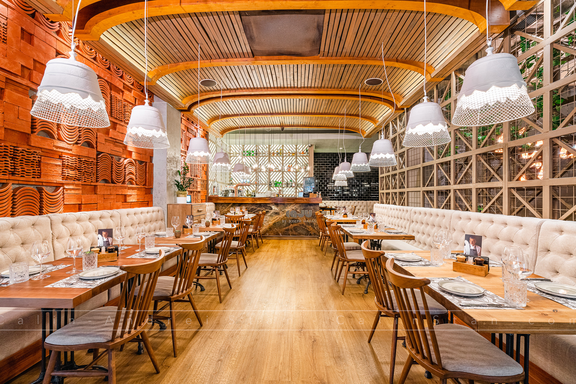 Fotografii pentru restaurantele Mace și Caju